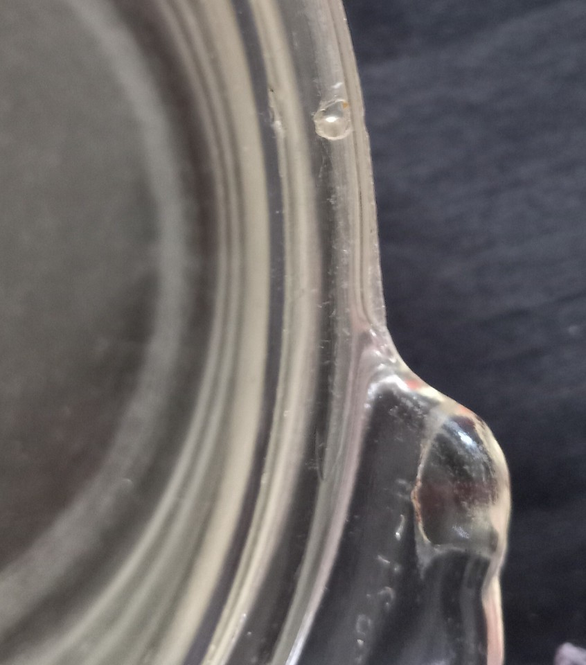 Antique pre-1920s Pyrex $ TM Reg, US Pat Off, Clear Casserole Dish 021 ...