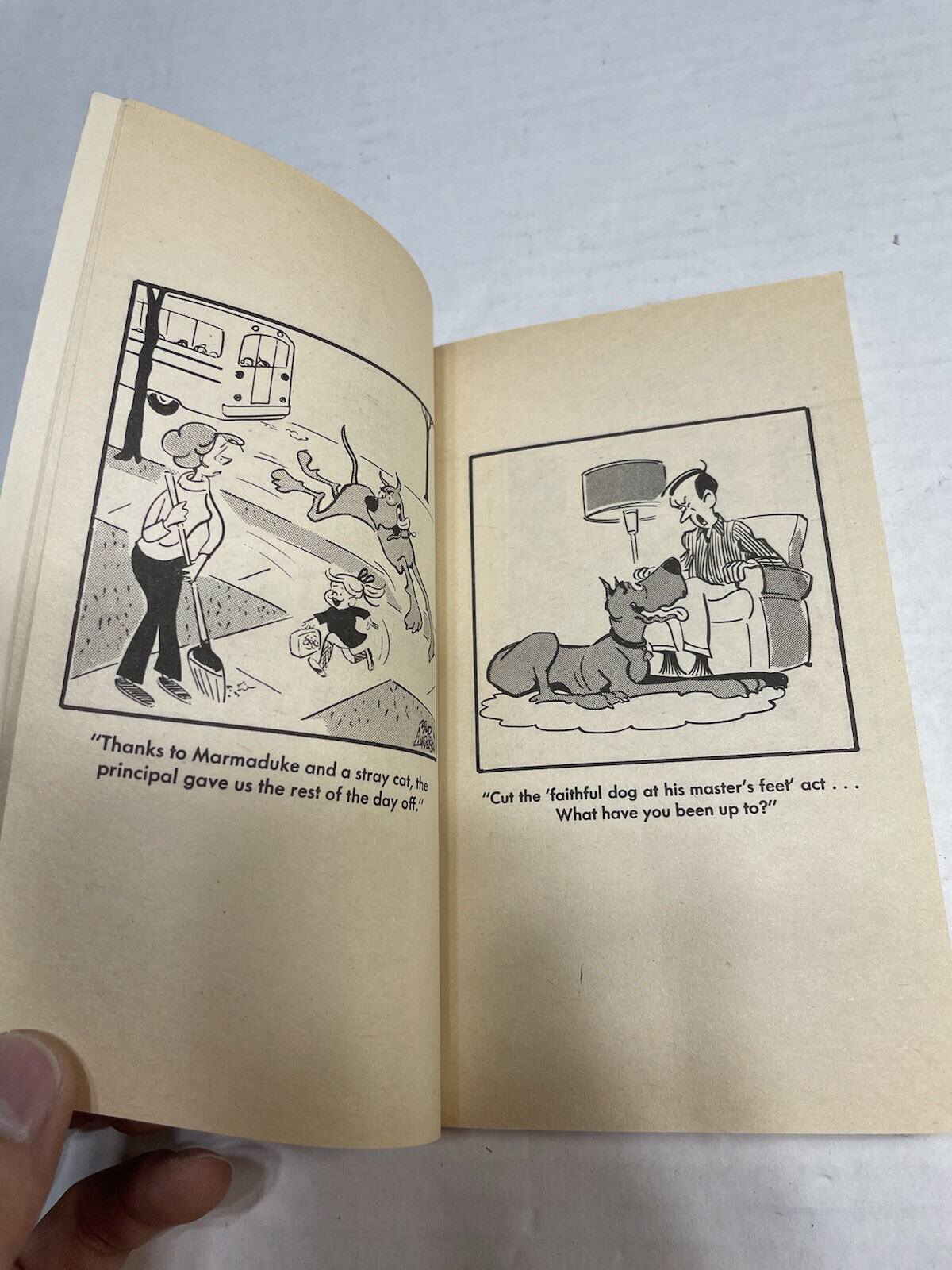 2 Vintage More Marmaduke & Marmaduke Again? Book By Brad Anderson 1973 ...