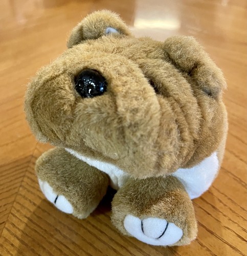 Puffkins Bosley Bulldog Pug Dog PLUSH STUFFED ANIMAL TOY SWIBCO NO TAG ...
