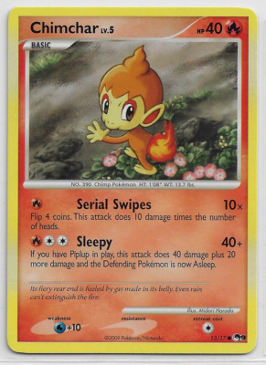 POKEMON POP *Series 9* FIRST PARTNER NM Gen 4 Starter PROMO #13 ...
