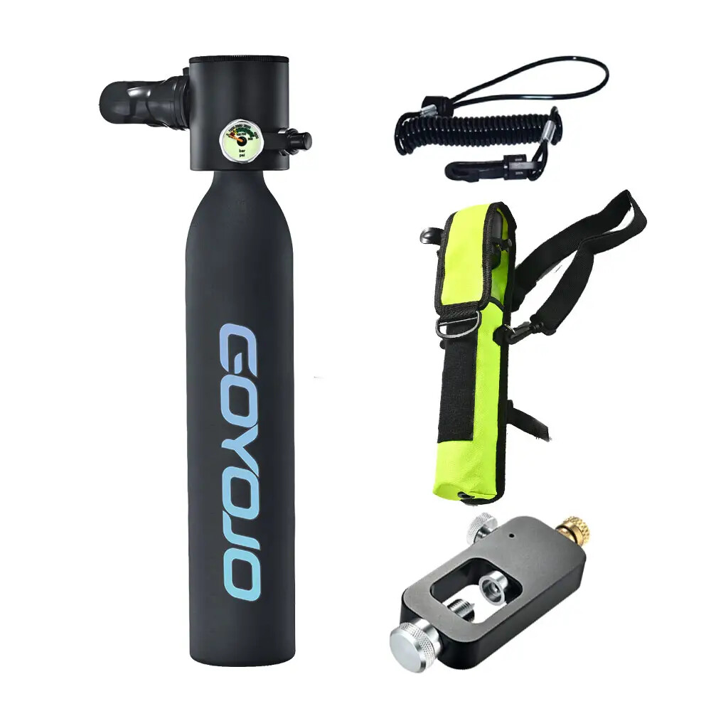 Mini Scuba Tank Mini Scuba Diving Tank With Pump For 5-10 Minutes ...