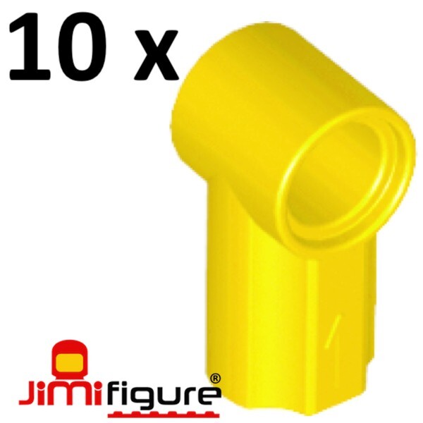 NEW 10 x LEGO Technic Axle & Pin Connector Angled #1 Yellow 32013 ...