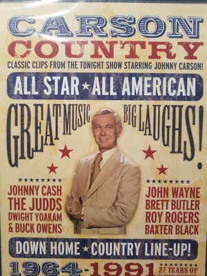 Johnny Carson : Carson Country - (DVD) New | eBay