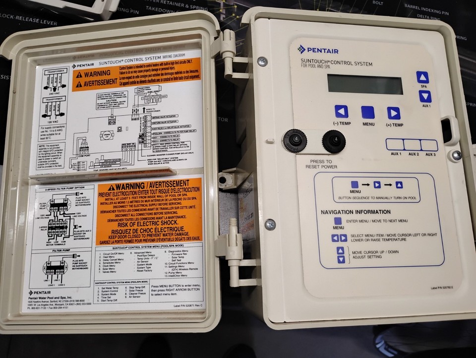 Pentair SunTouch Swimming Pool controller (520859) | eBay