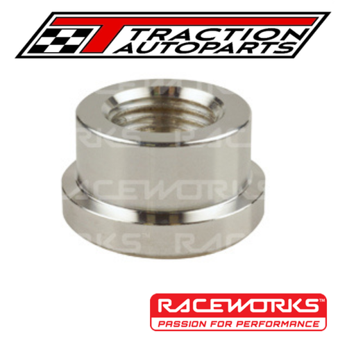 Raceworks, Fitting Aluminium Weld On Female Bung -12AN ORB O-Ring ...