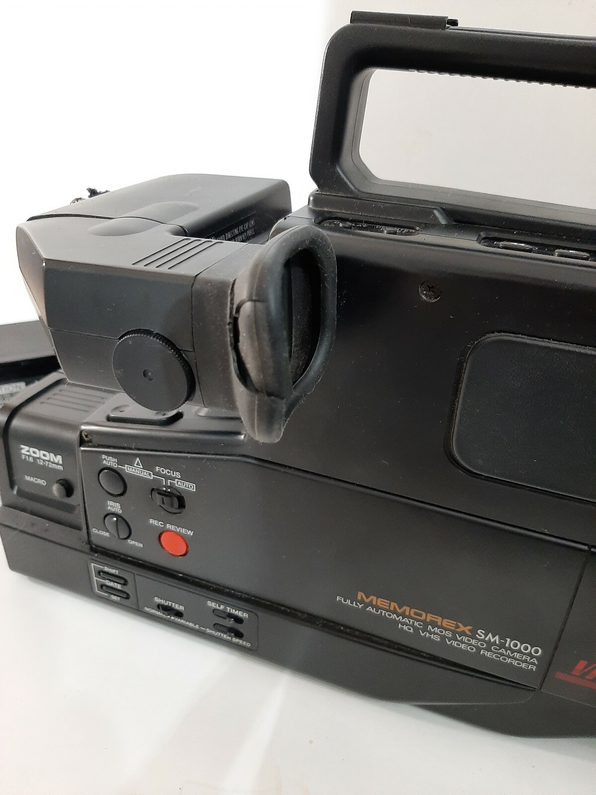 Memorex SM-1000 VHS Fully Automatic MOS Video Camera HQ Recorder ...