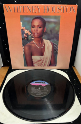 VTG Whitney Houston "Self Titled" LP Vinyl Record 1985 Arista Records ...