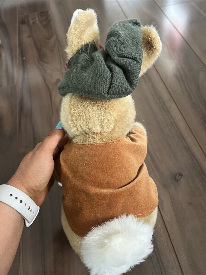 Vintage EDEN BENJAMIN PETER RABBIT Plush Beatrix Potter Bunny 13” with ...