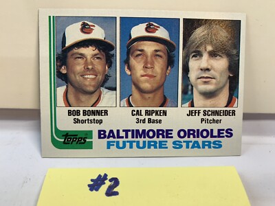 1982 Topps Cal Ripken Jr Rookie #21 Baltimore Orioles Baseball Card HOF ...