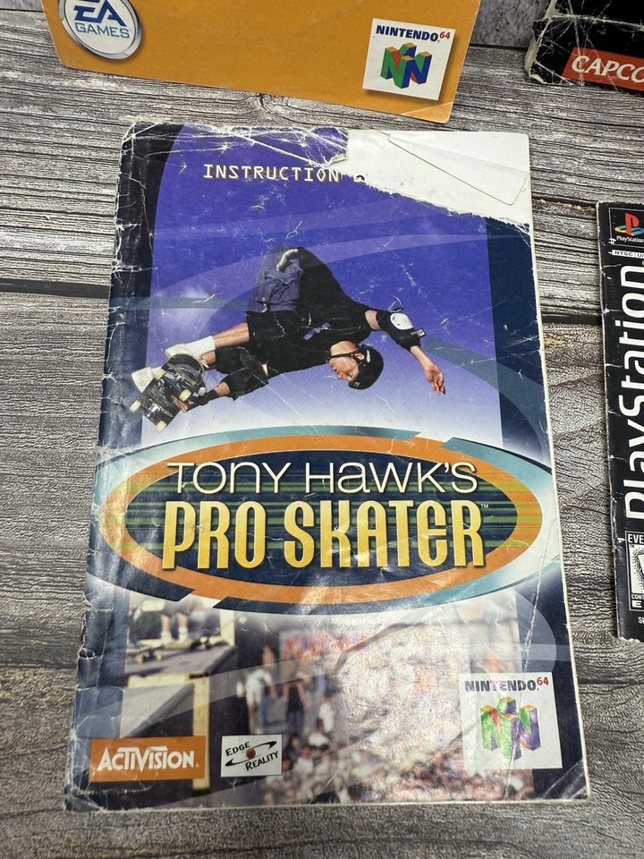 Vintage Video Game Instruction Manuals Lot – Nintendo 64, SNES ...