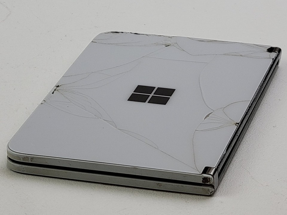 Microsoft Surface Duo (1930) 256GB - White (AT&T) - CRACKED - Clean ...