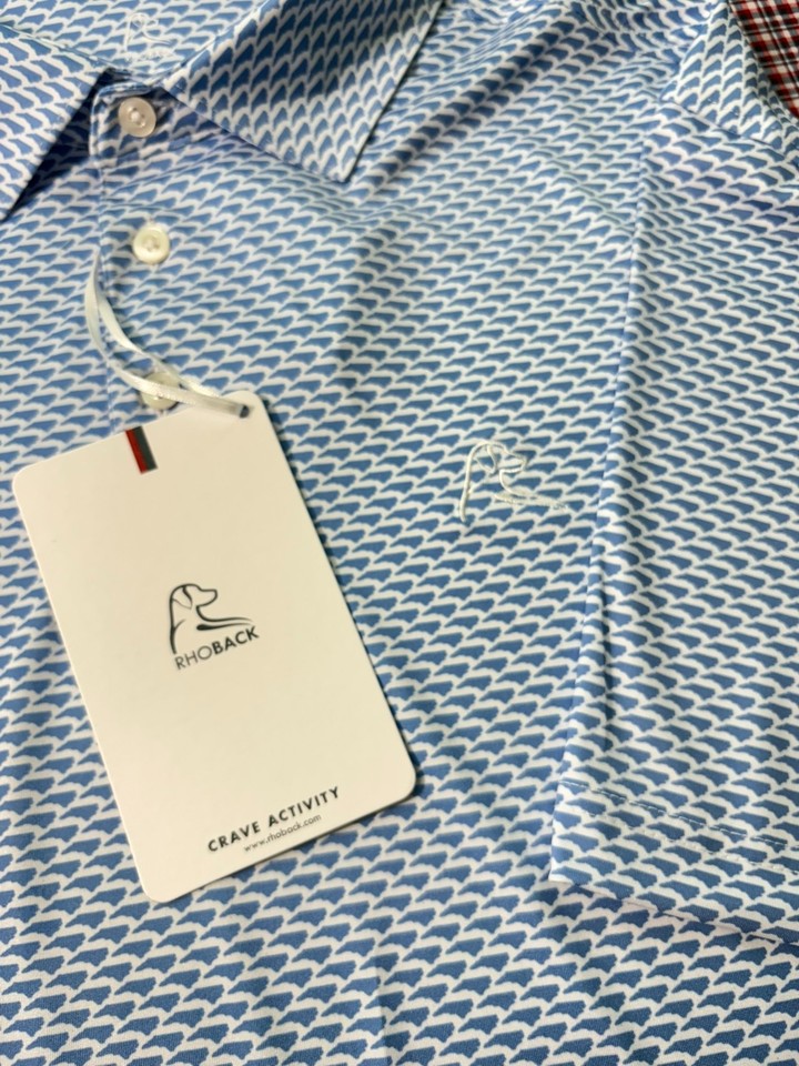 Rhoback North State - Sold Out- Men's Short Sleeve Performance Polo sz ...
