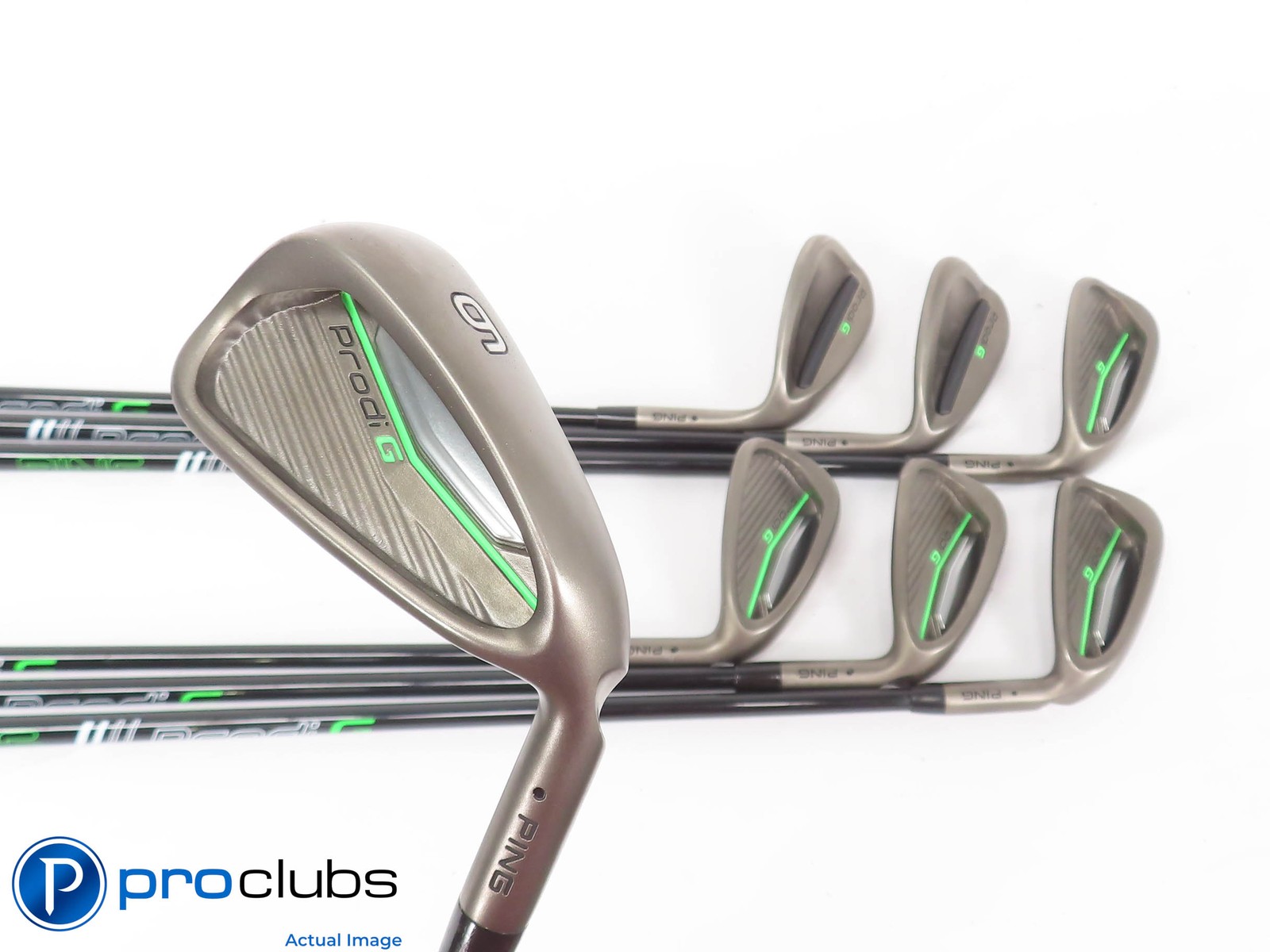 Junior Ping Prodi-G 6-PW,52*,56* IRON SET Black Dot (34.25" 6 IRON ...