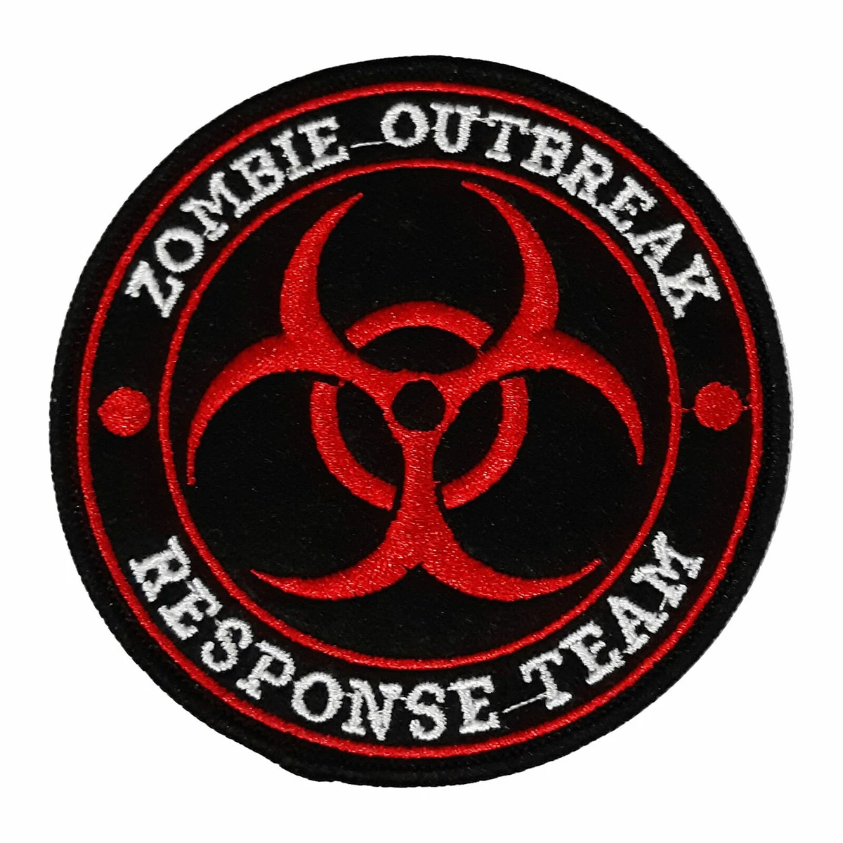 Zombie Biohazard Symbol Tattoo