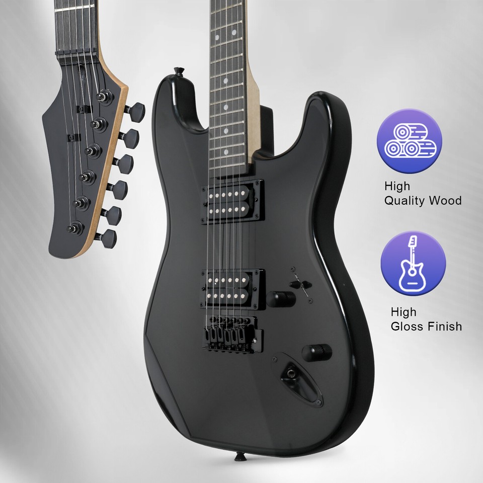 Ktaxon 39in KST Electric Guitar 6 String Suit for Beginner School Band ...