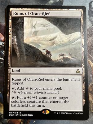 1x Ruins of Oran-Rief Oath of the Gatewatch LP MTG Magic the Gathering ...