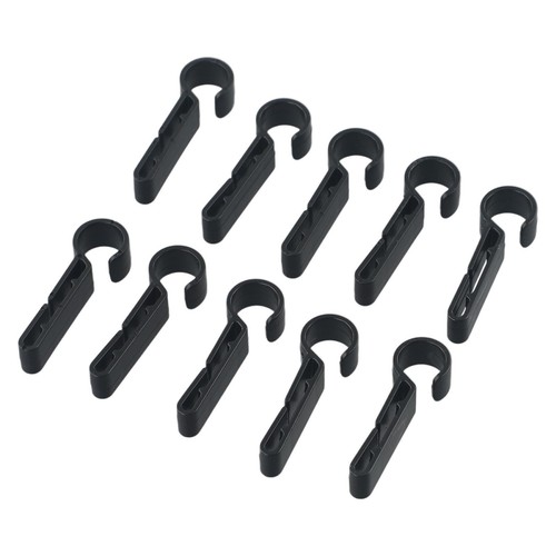 Easy to Use Headlamp Clips 10Pcs Plastic Hooks for Hard Hats and ...