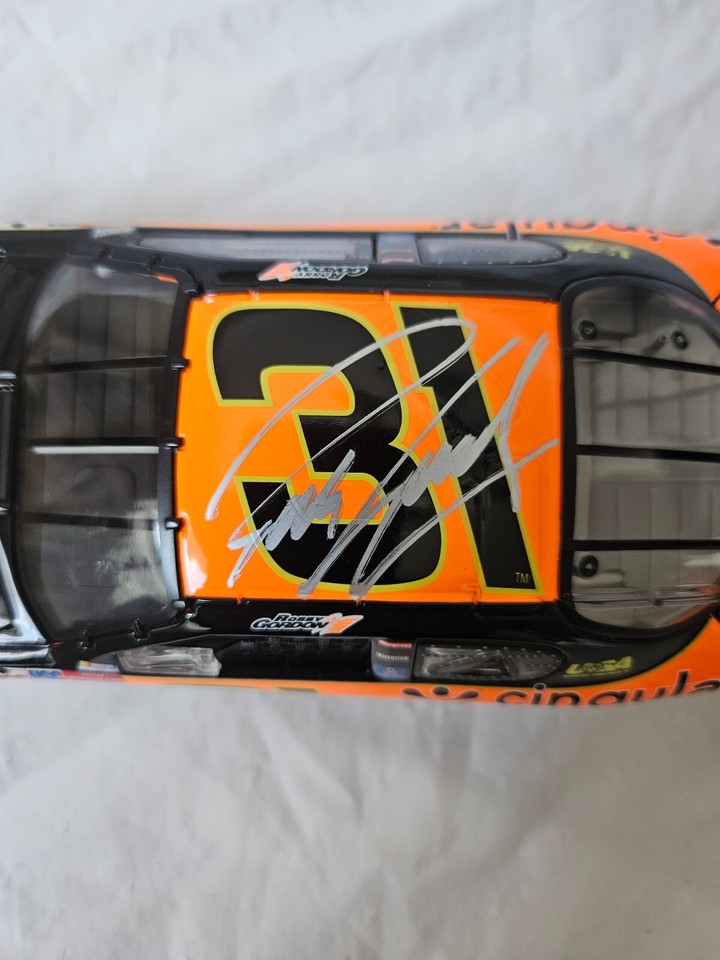 AUTOGRAPHED Robby Gordon 1:24 2003 #31 Cingular FDNY Flames Watkins ...