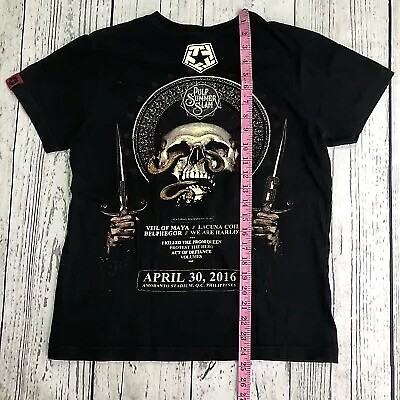 Mens Pulp Summer Slam Black Official Concert T Shirt Heavy Metal SZ S ...