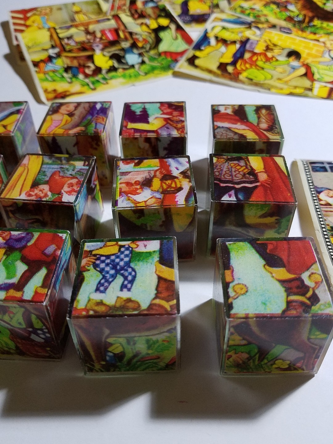 Chadwick Picture Building Plastic Blocks - 6 Pictures - Disney/Fairy ...