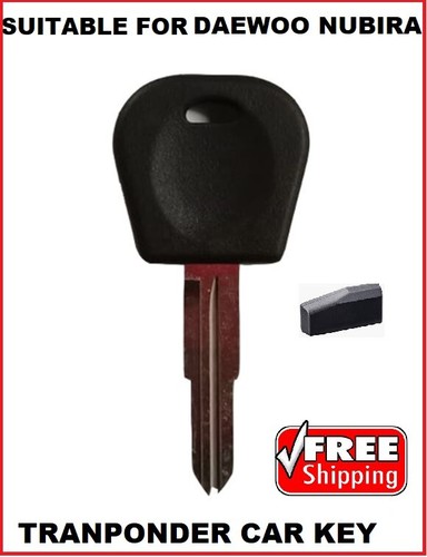 Transponder car key suitable for Daewoo Nibra J150 1999 2000 2001 2002 ...