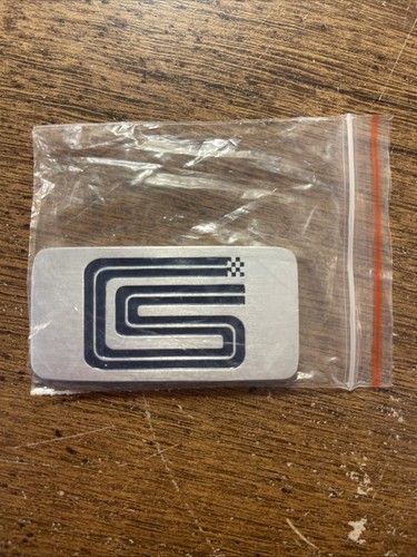 Carroll Shelby Racing CS Track Logo Billet Emblem Cobra Daytona Mustang ...