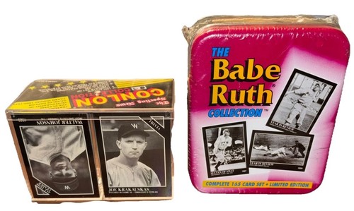 Pair Of Unused Sets 1 Sealed MLB Cards - Conlon #9146/Babe Ruth ...