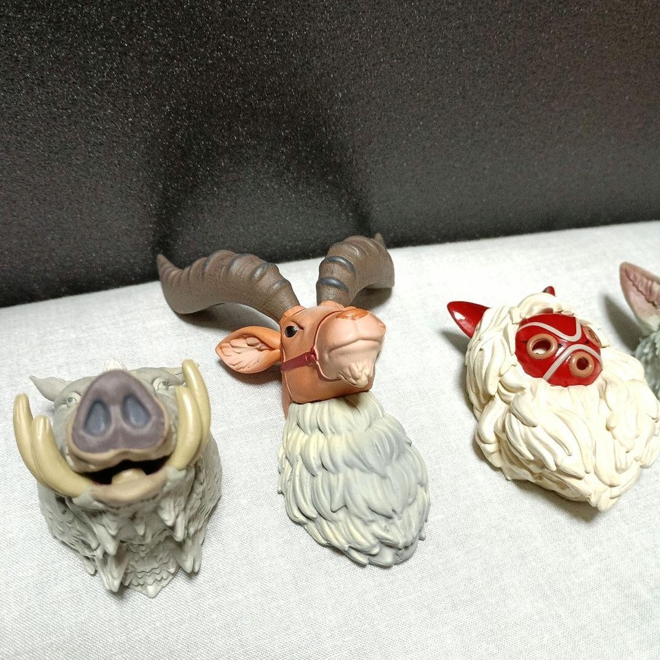 Princess Mononoke Face Magnet San Complete Set No BOX 2022 Studio ...