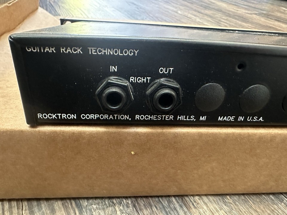 Rocktron Pro Q Rack Mount Guitar Enhancement System | eBay