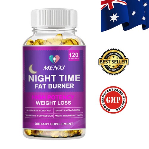 Strong Night Time Slimming Fat Burning Capsules Support Weight Loss ...