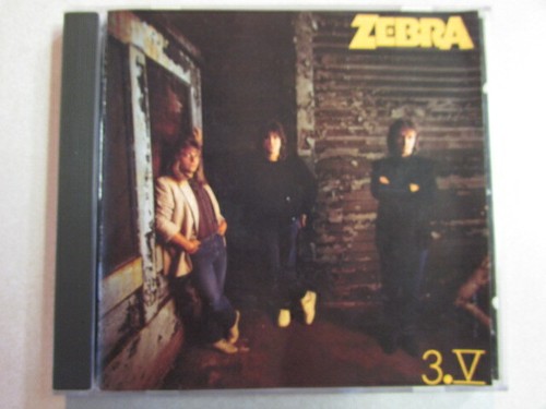 ZEBRA 3.V ORIGINAL 1986 US ISSUE CD JAPAN PRESSED DISC 781692-2 ...