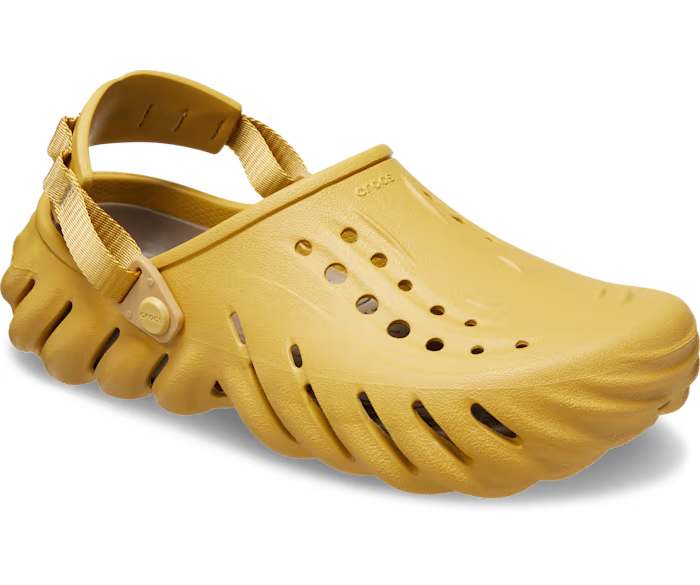 Crocs Echo Clogs Unisex Adults Shoes Slides - Desert Grass (207937-76A ...