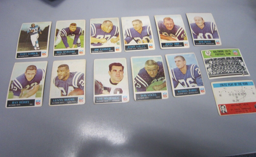 1965 Philadelphia Baltimore Colts team lot - Tony Lorick | eBay