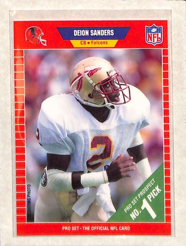 1989 Pro Set #486 Deion Sanders RC NM | eBay