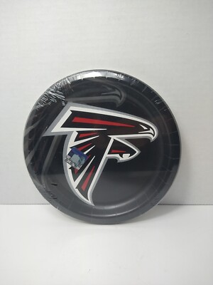 Atlanta Falcons 8 3/4 Party Plates NFL Pack Of 8 | eBay