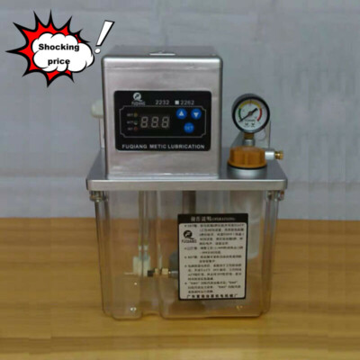 2L Auto Lubrication Pump CNC Electronic Timer LCD Automatic Oiler Pumps ...