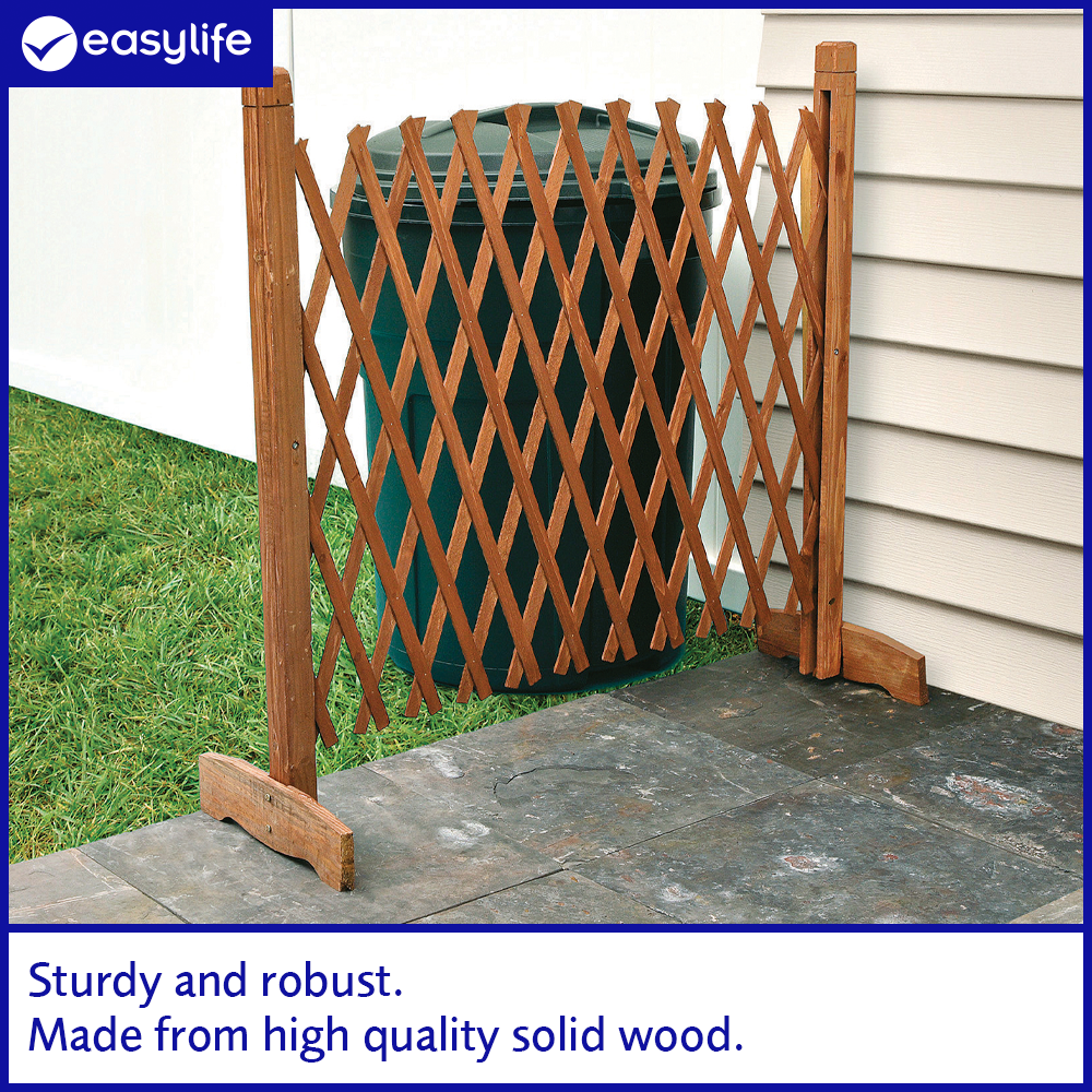 Portable Wooden Outdoor Fencing Outdoor Wood Single Fence Gate Panel