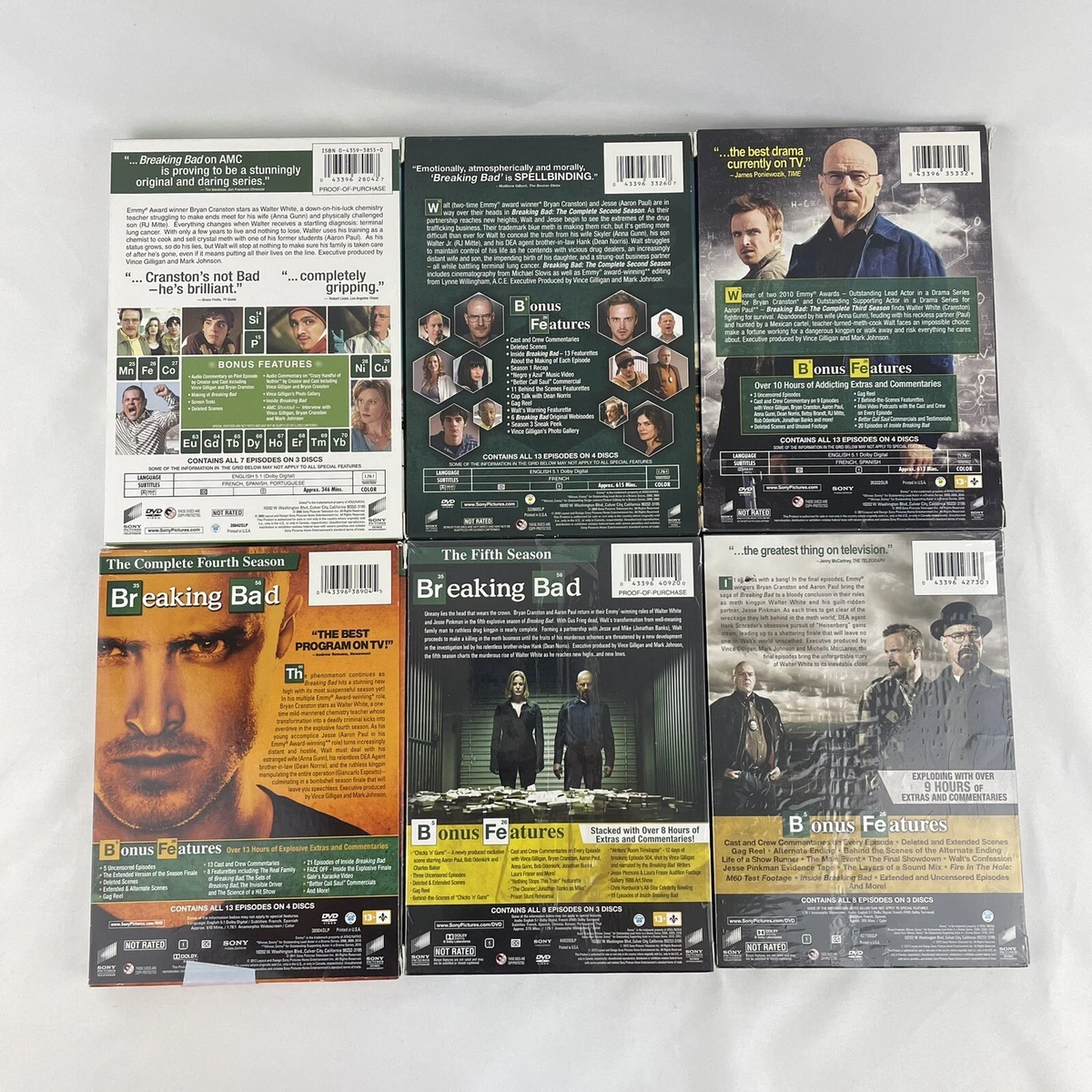 Breaking Bad Season 5 Dvd