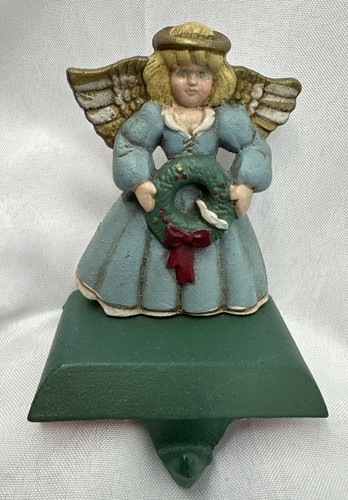 Midwest Cannon Angel Cast Iron Stocking Holder EUC | eBay