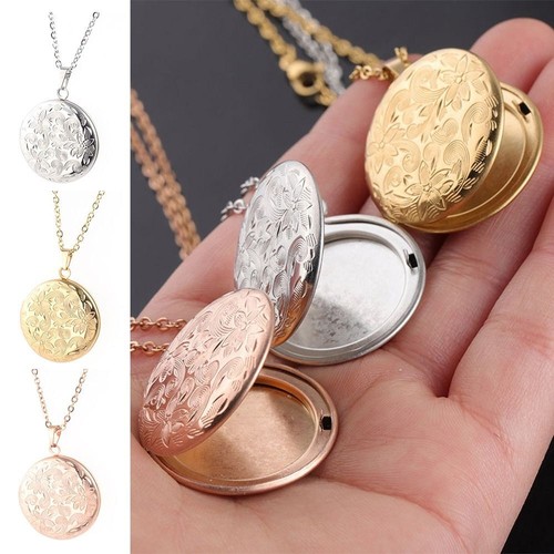 Jewelry Gift Photo Picture Locket Photo Frames Pendant Family&Lovers | eBay