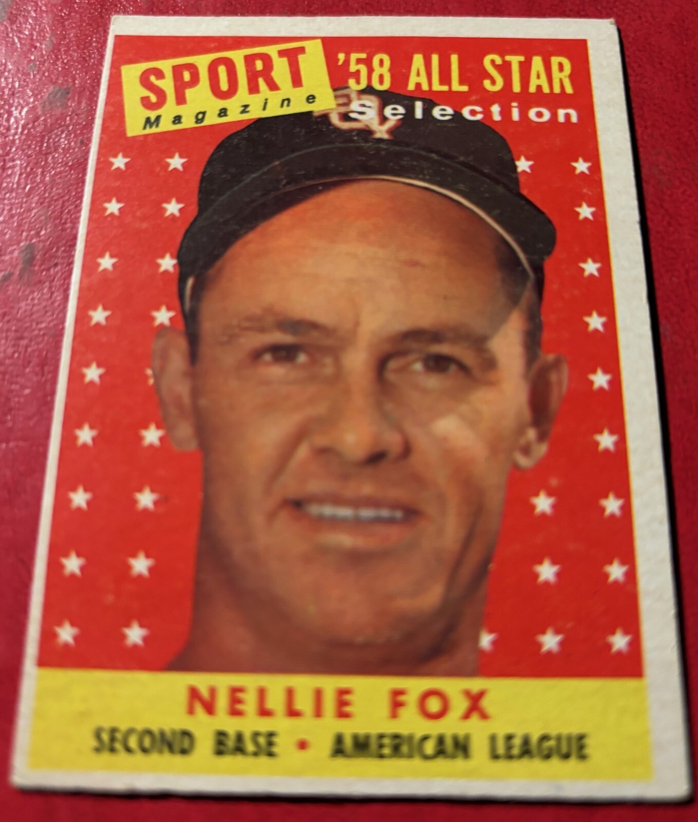 1958 Topps All-Star #479 Nellie Fox Chicago White Sox HOF baseball | eBay