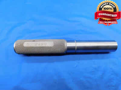 .7496 & .7500 PIN PLUG GAGE GO NO GO ONSIZE 3/4 19 mm .750 PROGRESSIVE ...