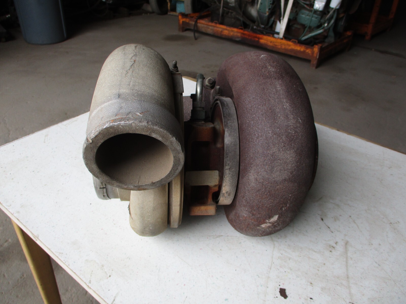 Detroit 8v92 Engines Turbo Charger Exhaust with Inlet Connector | eBay