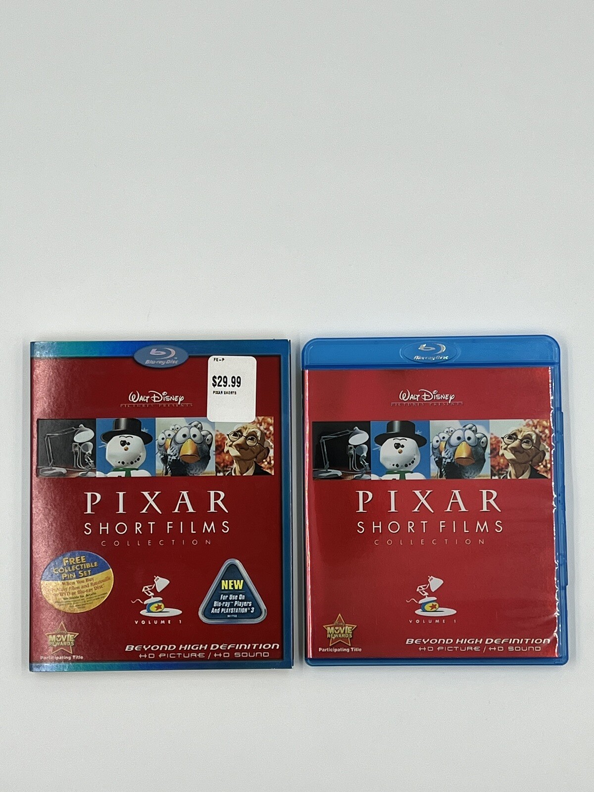 Pixar Short Films Collection - Vol. 1 (Blu-ray,2007)*REGION-FREE!*w ...
