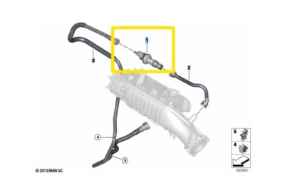OEM Mini Cooper F55-F57 Fuel Tank Breather Valve 13907621174 | eBay