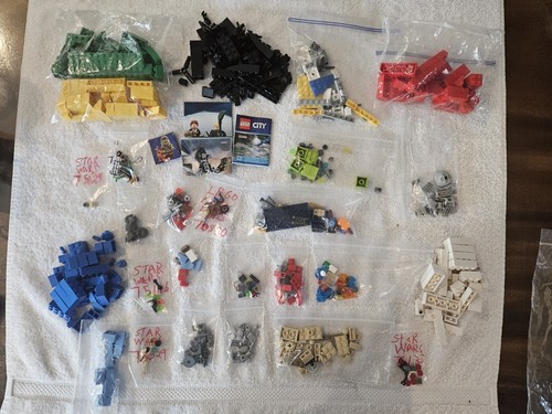 Lego Accessories And Brick Lot With Extra Instructions Booklets | eBay