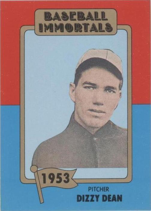 1980-87 SSPC Baseball Immortals - Dizzy Dean #66 for sale online | eBay