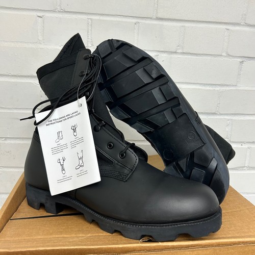 WELLCO BLACK HOT WEATHER SPIKE JUNGLE BOOTS - Sizes , British Army NEW ...
