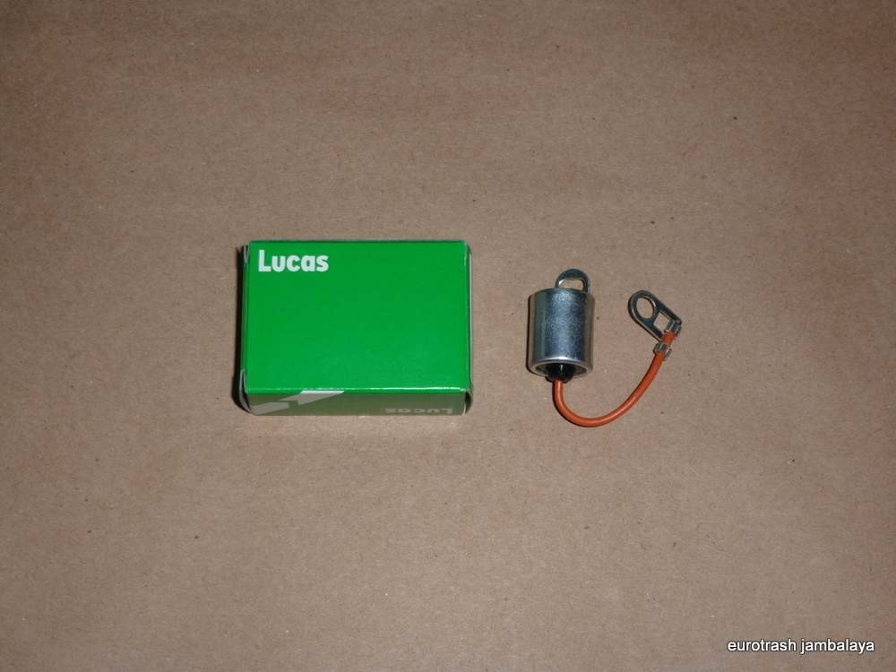 GENUINE LUCAS 423871 Condenser BSA C10 C11 Triumph 5T 6T Enfield Ariel ...