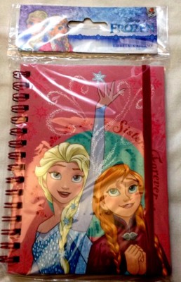 Notebook Note Frozen Anna And Elsa Disney 15x11cm - Astro - New | eBay ...